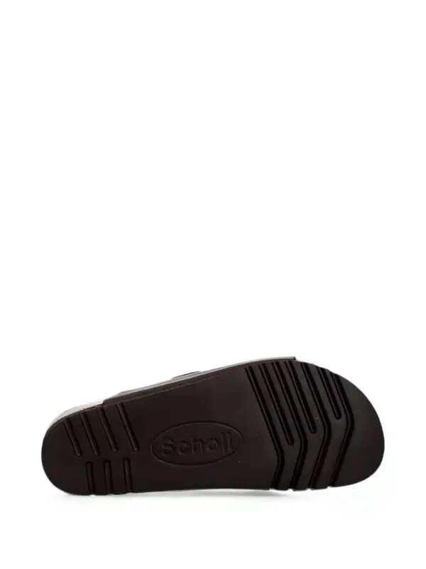 DR. SCHOLL'S SHOES Arizona Buckle-fastening Leather Sandals