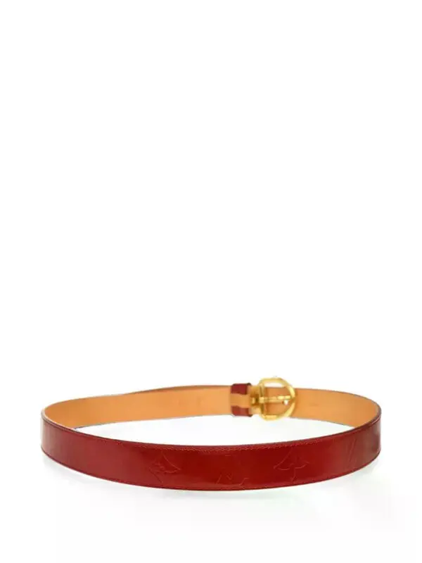 LOUIS VUITTON 2009 Ceinture Monogram Vernis Belt