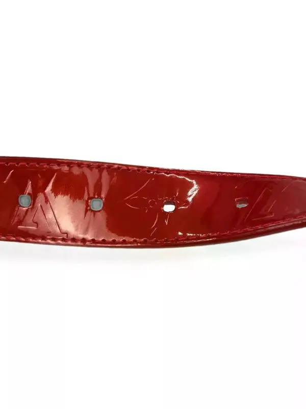 LOUIS VUITTON 2009 Ceinture Monogram Vernis Belt