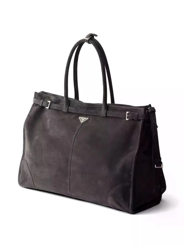 Prada Bonnie Suede Tote Bag