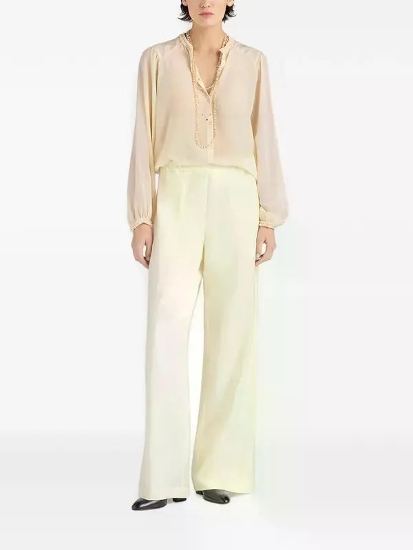 Momoni Huna Silk Crêpe De Chine Blouse