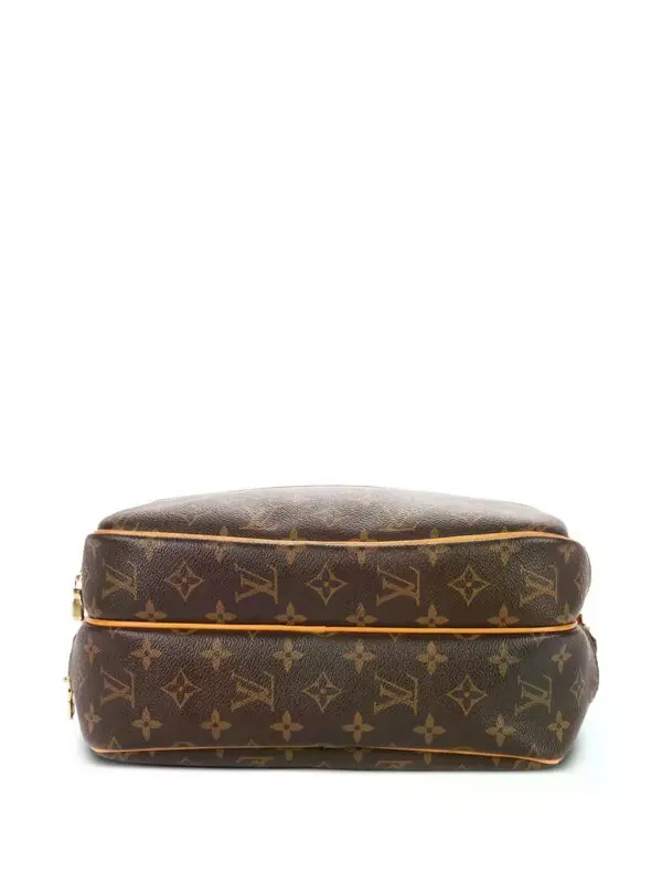 LOUIS VUITTON Monogram Reporter Shoulder Bag - Brown