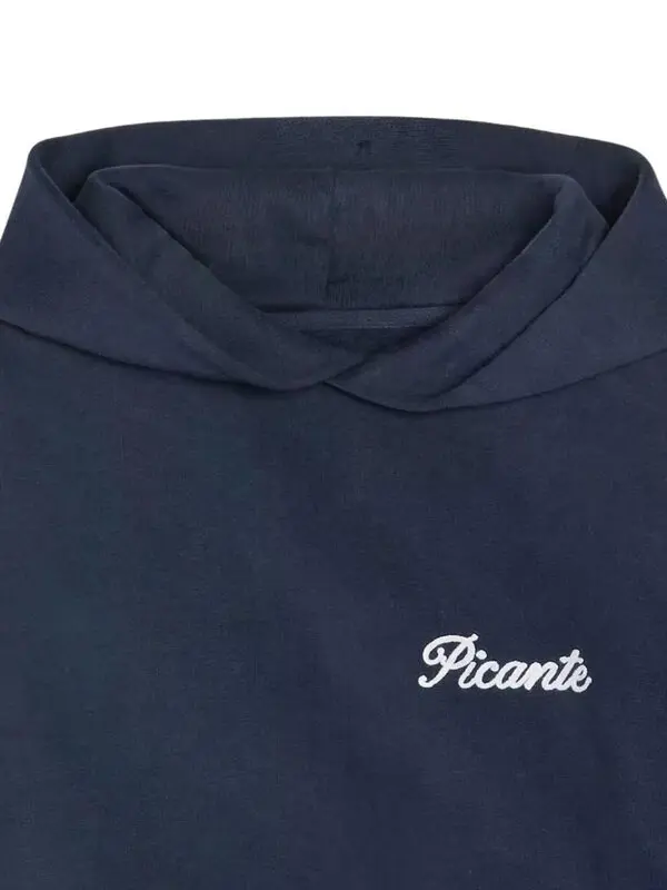 PICANTE Logo-embroidered Hoodie