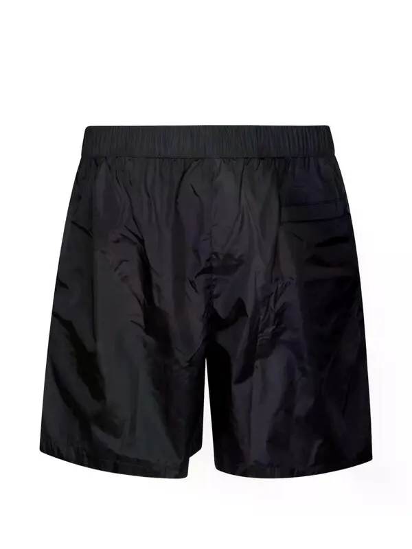 Moncler Logo-patch Elasticated-waist Swim Shorts