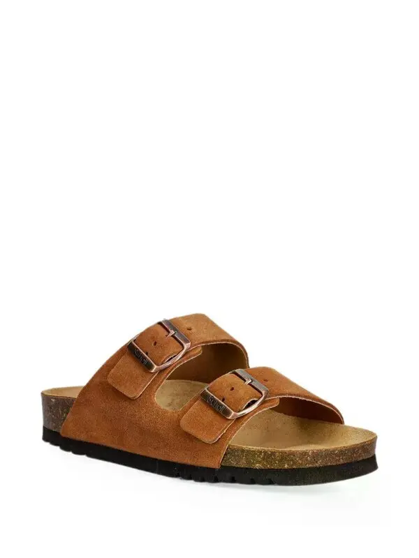 DR. SCHOLL'S SHOES Double Buckle-strap Slides