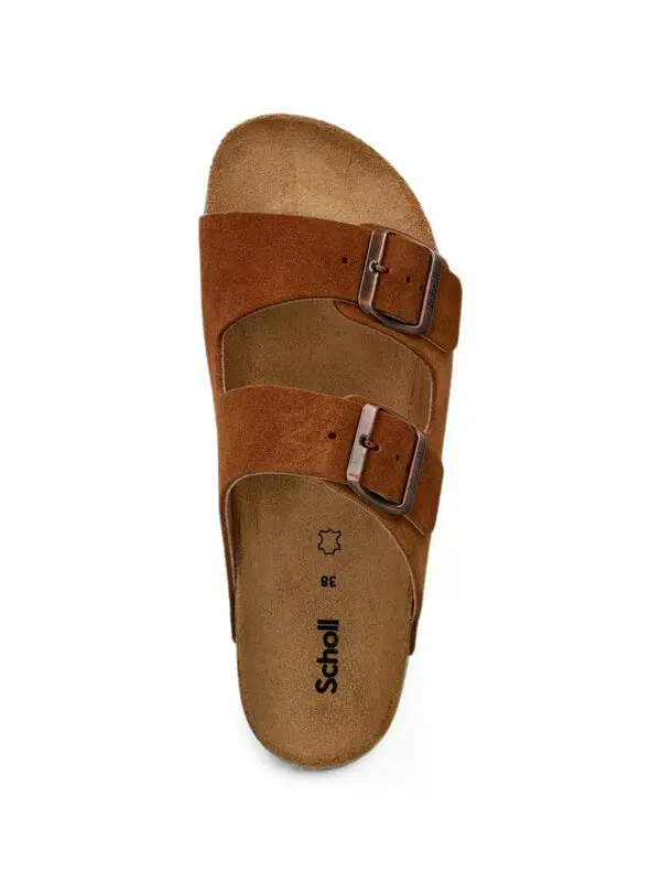 DR. SCHOLL'S SHOES Double Buckle-strap Slides