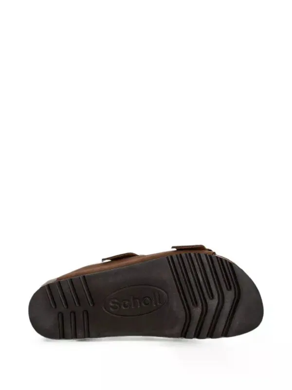 DR. SCHOLL'S SHOES Noelle Buckle-fastening Slides - Brown