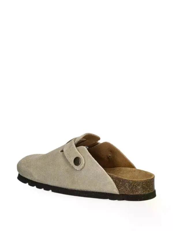 DR. SCHOLL'S SHOES Buckle-fastening Suede Mules
