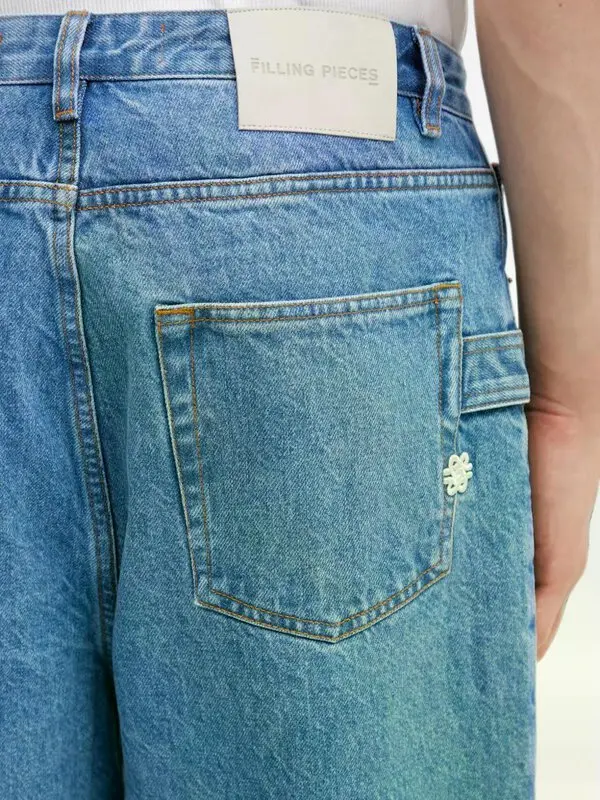 Filling Pieces Logo-embroidered Carpenter Jeans