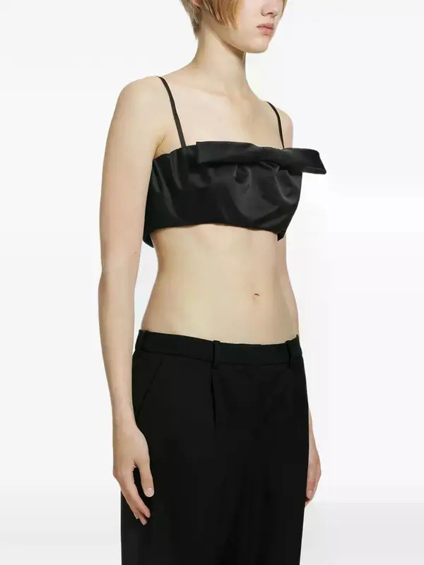 Givenchy Bow-detail Crop Blouse