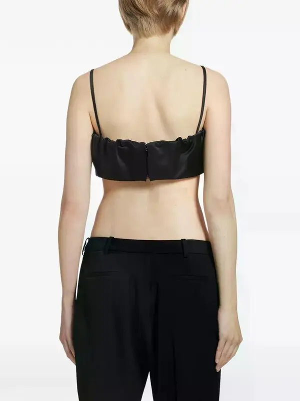 Givenchy Bow-detail Crop Blouse