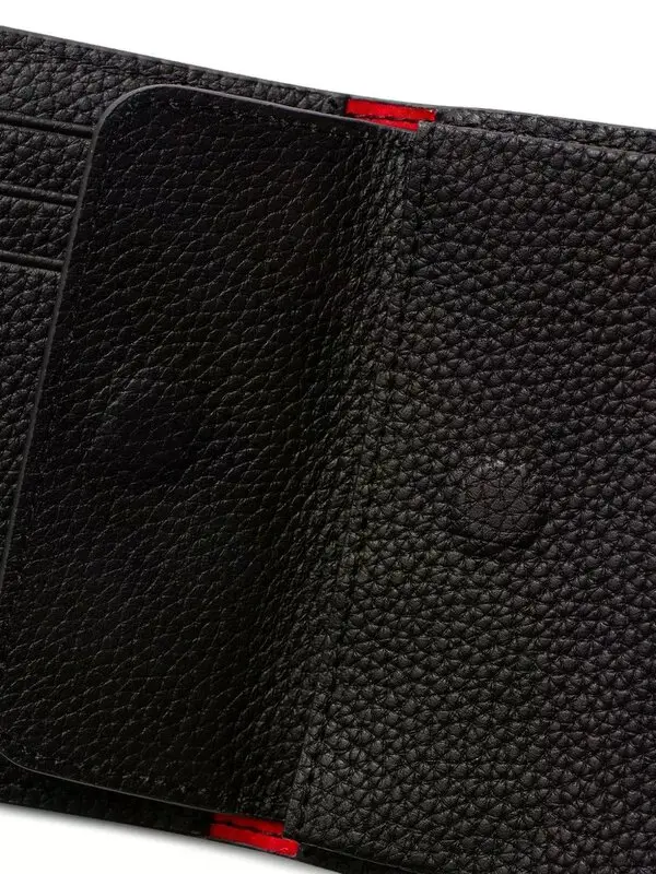 Shanghai Tang Tang Star Cut-out Billfold Wallet - Black