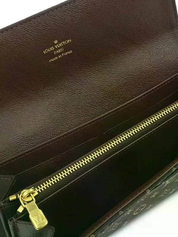 LOUIS VUITTON 2007 Monogram Mini Lin Sarah Wallet