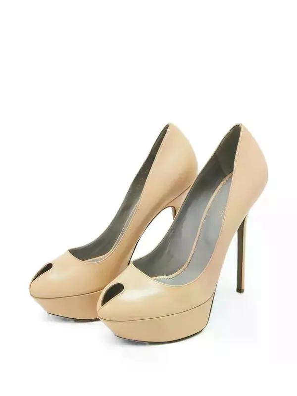 SERGIO ROSSI Cut-out Platform Pumps