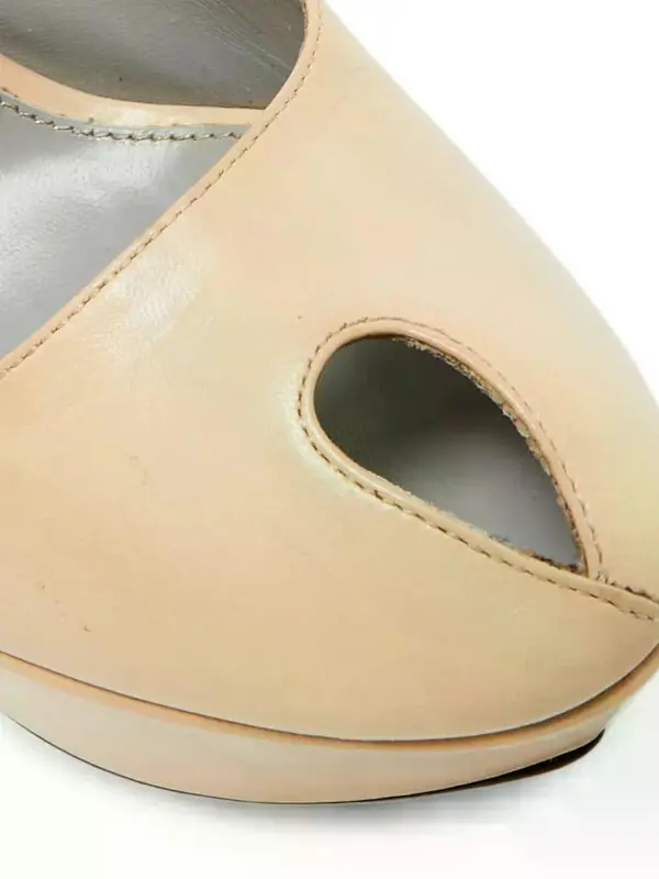 SERGIO ROSSI Cut-out Platform Pumps