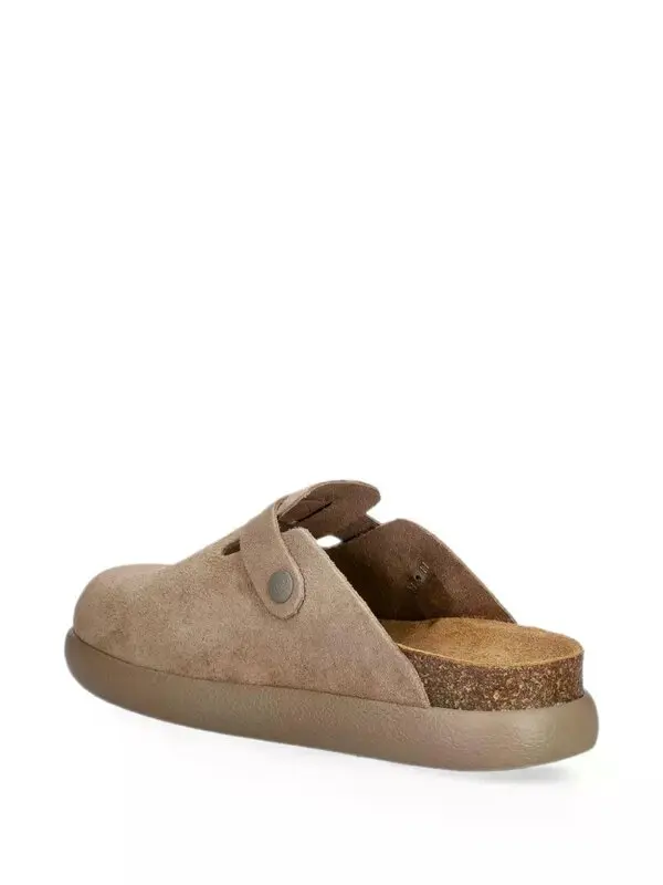 DR. SCHOLL'S SHOES Buckle-fastening Suede Slippers