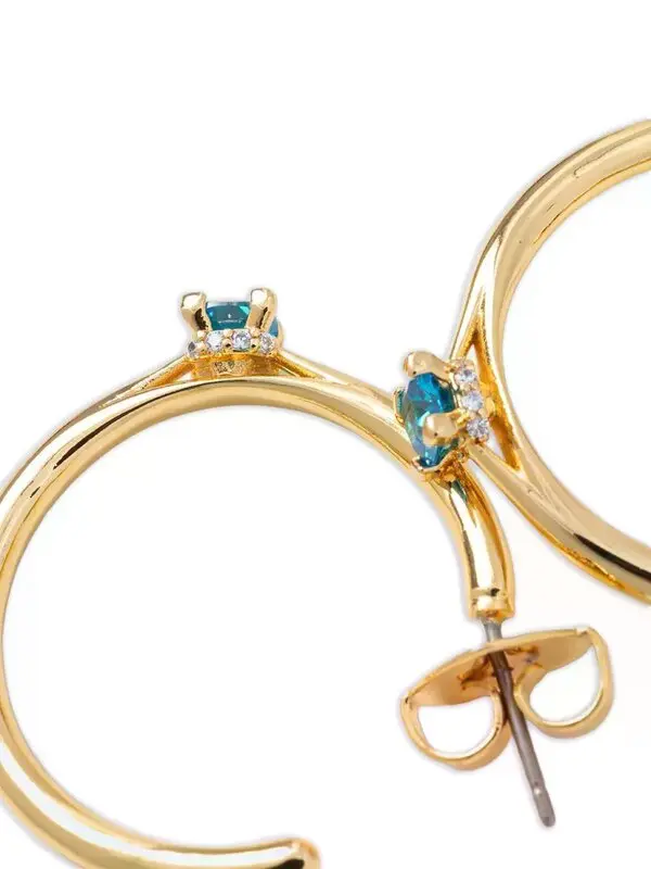 Kate Spade New York Crystal-embellished Hoop Earrings