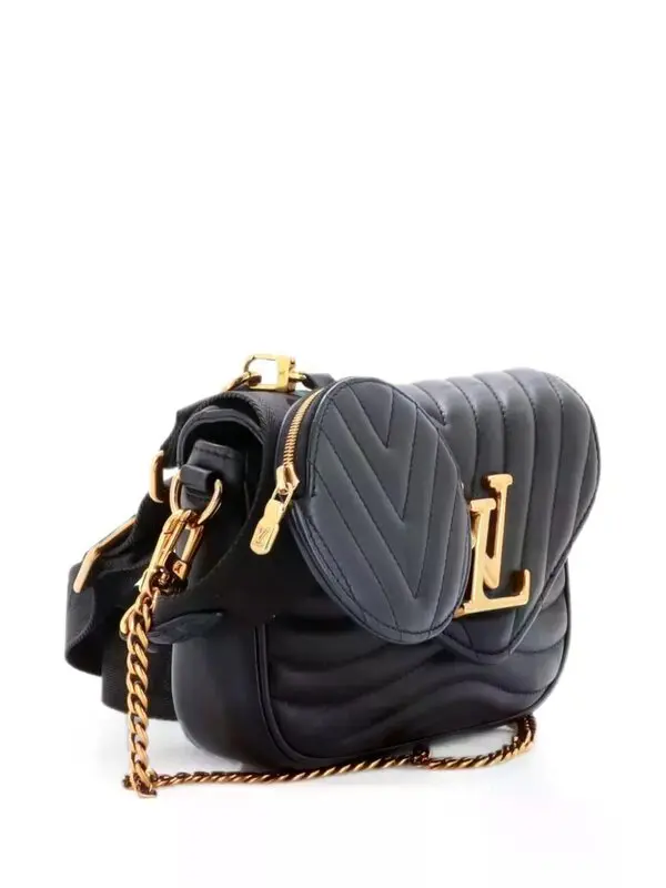 LOUIS VUITTON New Wave Multi Pochette Quilted Leather Crossbody Bag