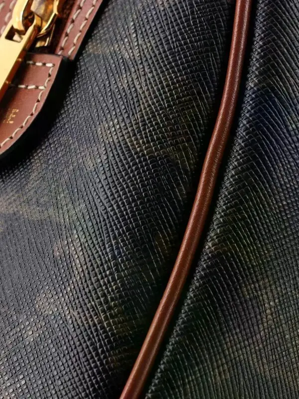 Celine Triomphe Coated Canvas Small Satchel Bag