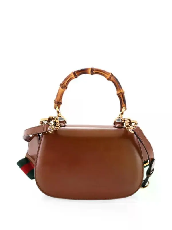 Gucci Bamboo 1947 Top Handle Bag - Brown