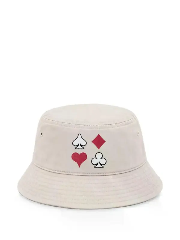 MELT Graphic-print Bucket Hat - Neutrals