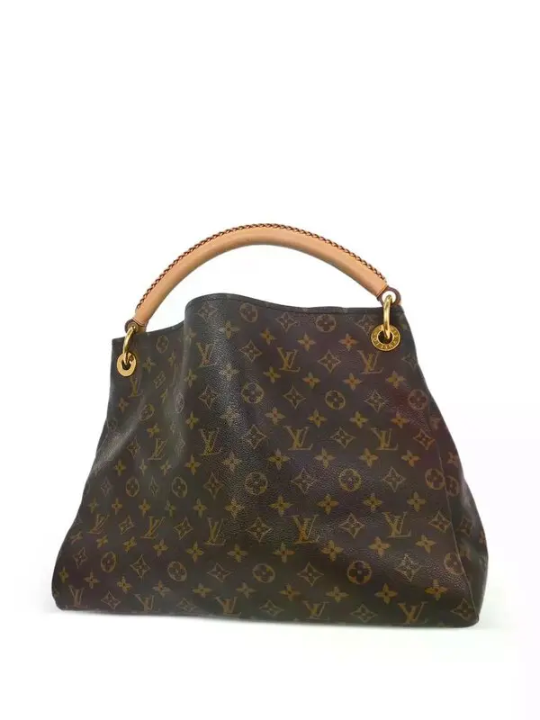 LOUIS VUITTON 2011 Monogram Artsy Mm Tote Bag - Brown