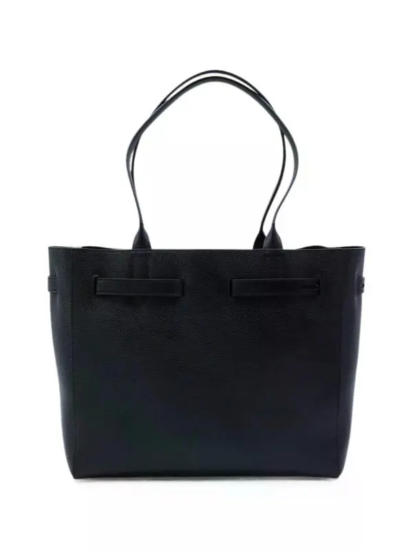 TOM FORD Medium Audrey Grained Leather Tote Bag - Black