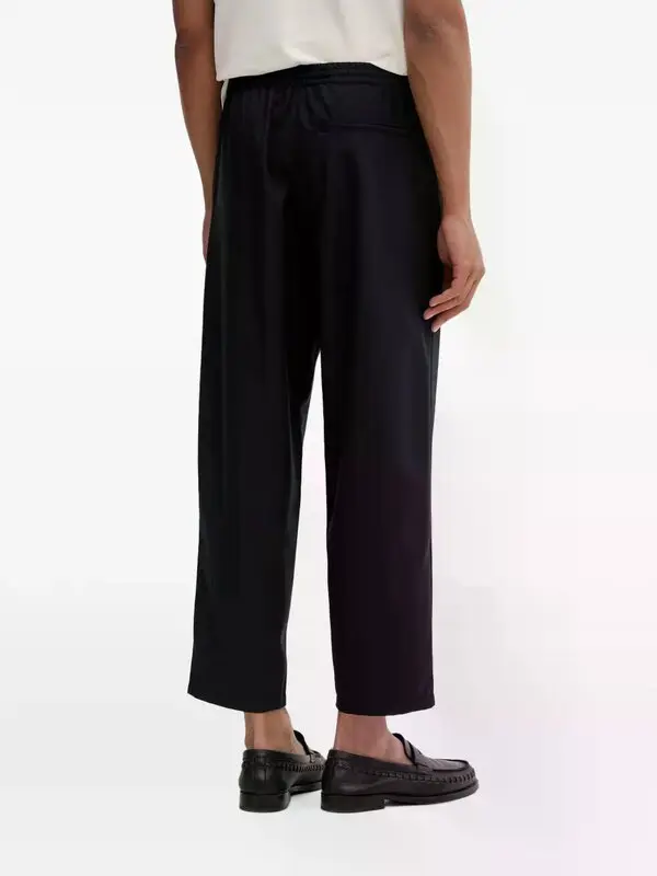 American Vintage Elasticated-waist Cropped Trousers