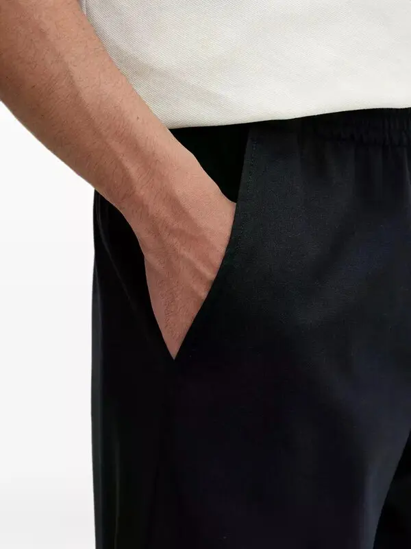 American Vintage Elasticated-waist Cropped Trousers