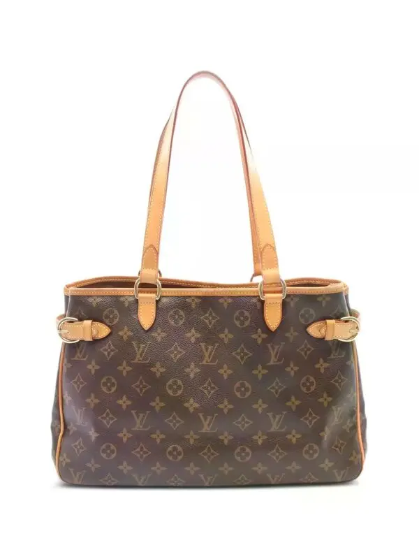 LOUIS VUITTON 2005 Monogram Batignolles Horizontal Shoulder Bag - Brown