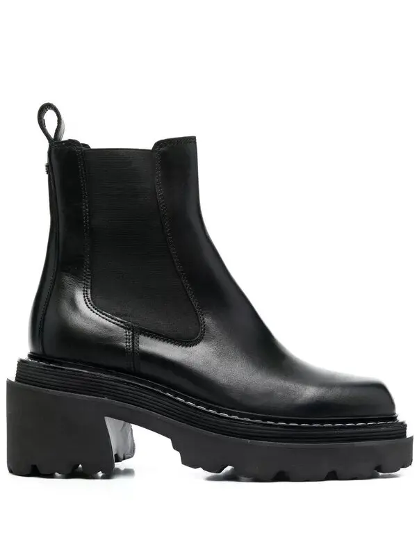 Sandro Square Toe 80mm Boots