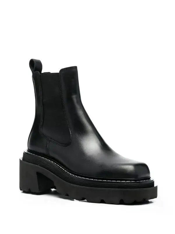 Sandro Square Toe 80mm Boots