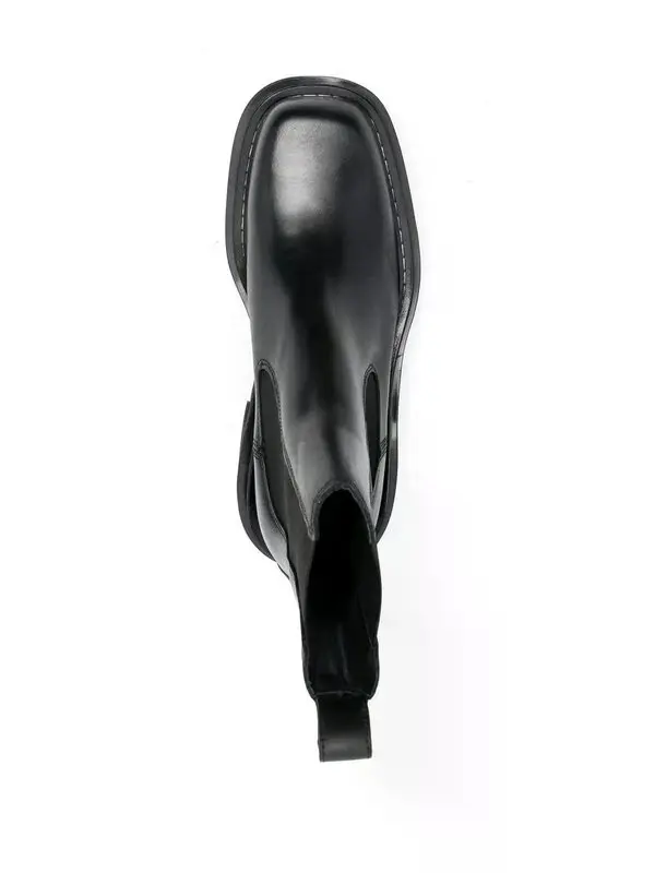 Sandro Square Toe 80mm Boots