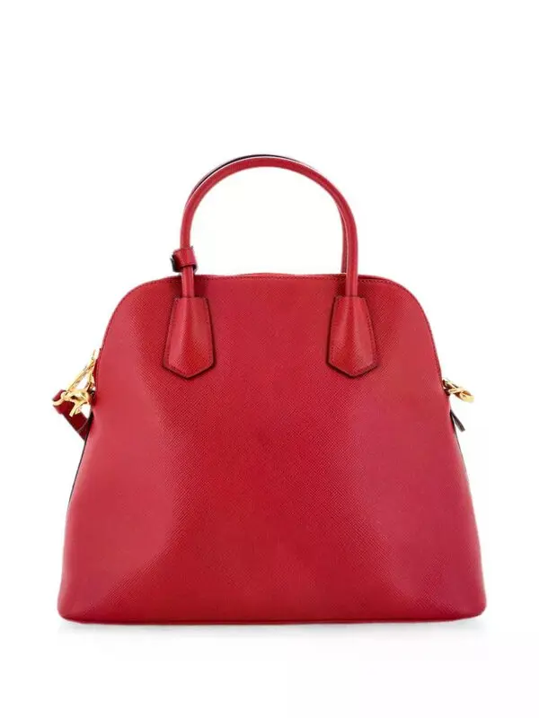 Prada Convertible Dome Saffiano Leather Large Satchel