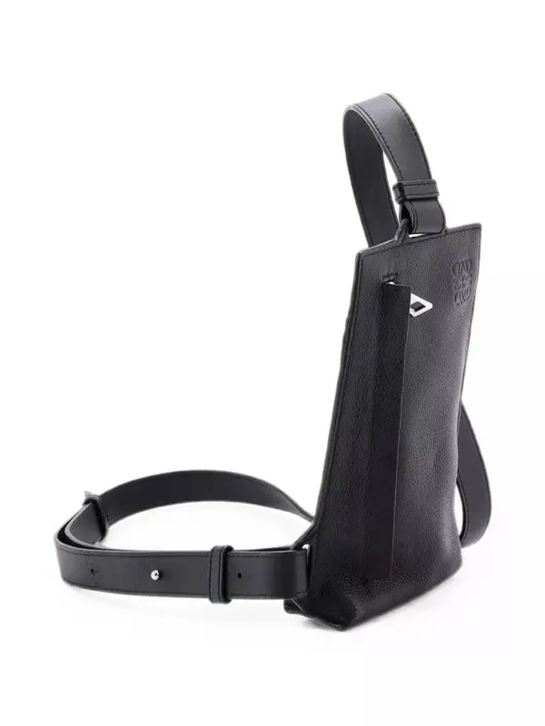 Loewe Vertical T Pocket Body Bag Leather Crossbody Bag