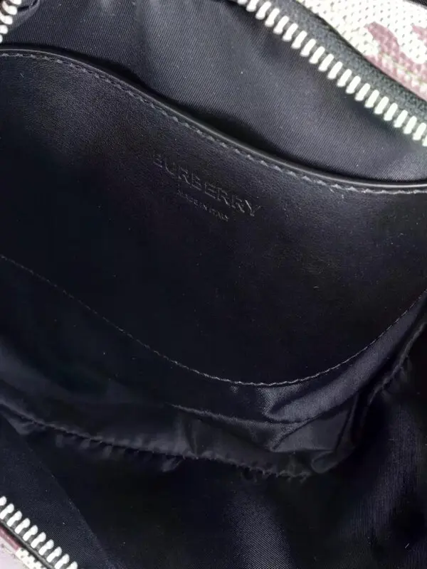 Burberry Bum Bag Camouflage Coated Canvas Belt Bag