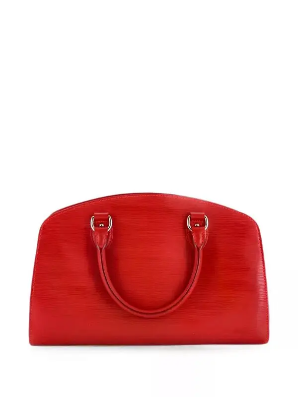LOUIS VUITTON Epi Leather Pont Neuf Nm Satchel - Red
