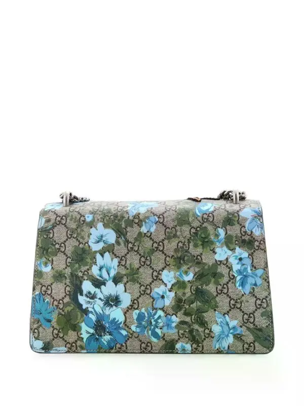 Gucci Dionysus Embroidered Gg Coated Canvas Small Shoulder Bag
