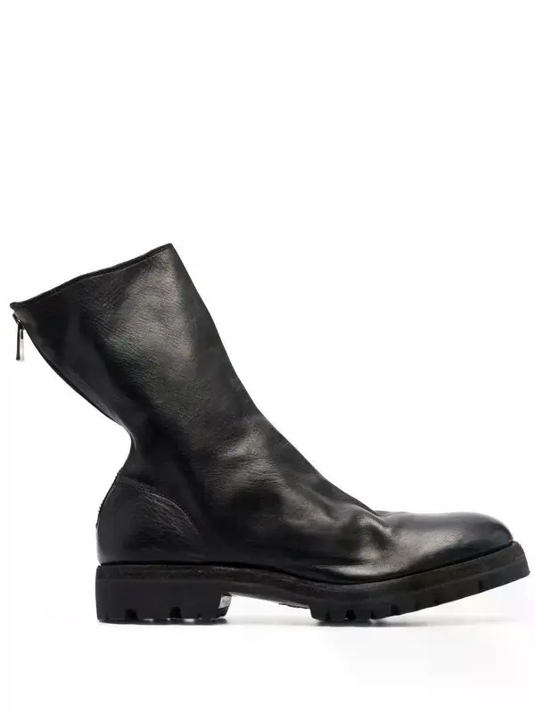 Guidi Zipped Ankle Boots