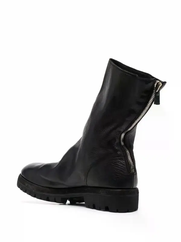 Guidi Zipped Ankle Boots