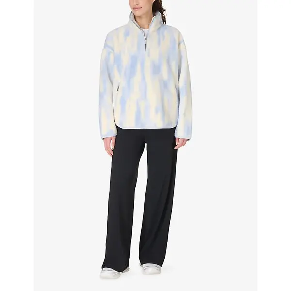 Sweaty Betty Plush Half-zip Fleece Jacket