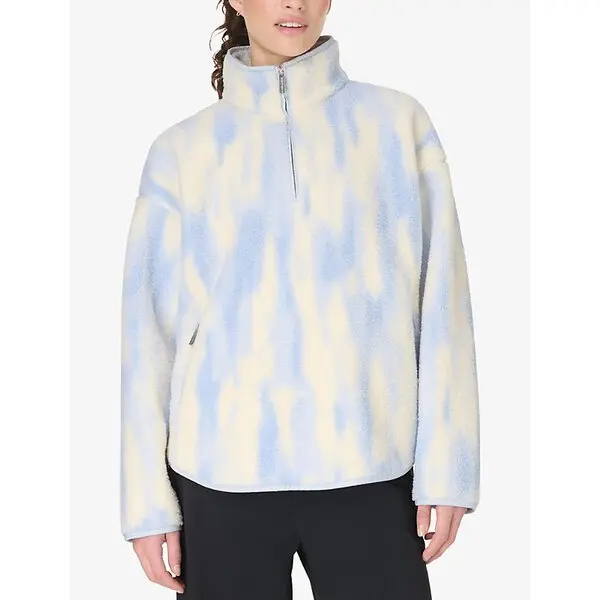 Sweaty Betty Plush Half-zip Fleece Jacket