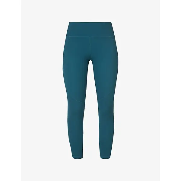 Sweaty Betty Power 7/8 Workout Leggings - Deep Green