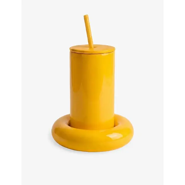 GUSTAF WESTMAN Chunky Ceramic Tumbler - Yellow