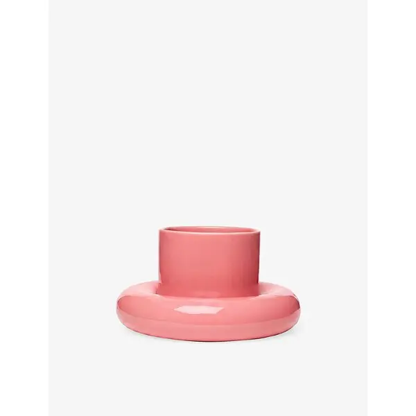 GUSTAF WESTMAN Chunky Flower Earthenware Pot - Pink