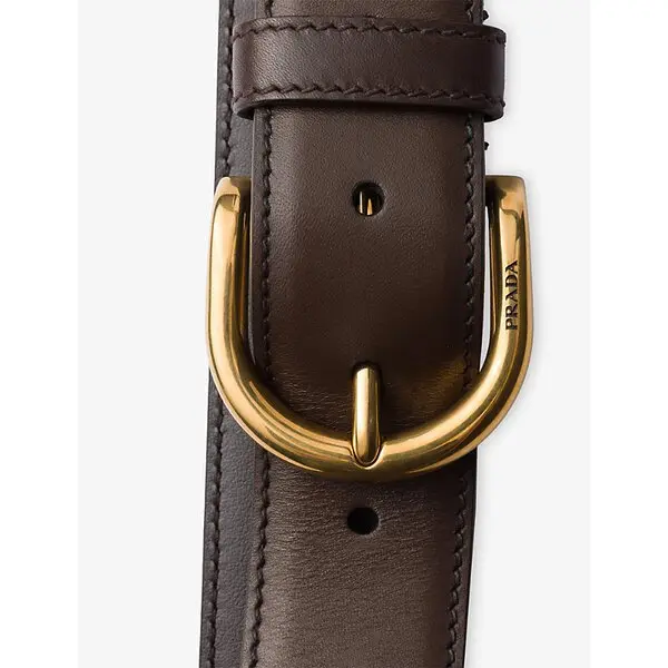 Prada Buckled Leather Belt