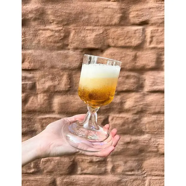 GUSTAF WESTMAN Chunky Beer Glass - Transparent
