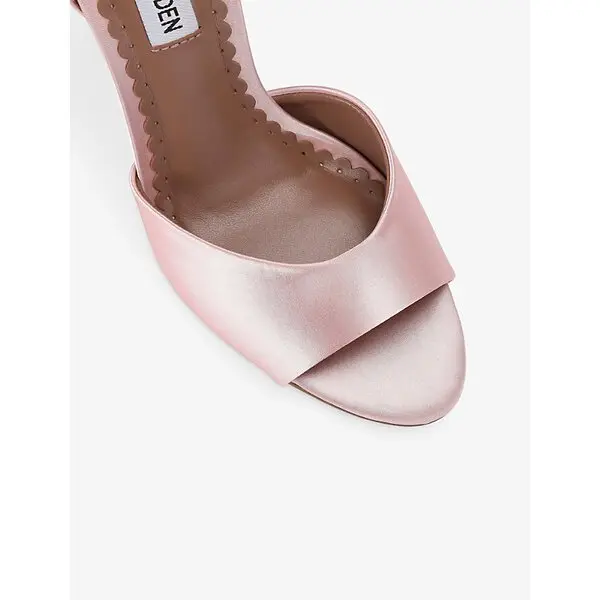 Steve Madden Bougie Heeled Satin Sandals