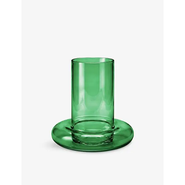 GUSTAF WESTMAN Chunky Mini Glass Vase - Transparent Green