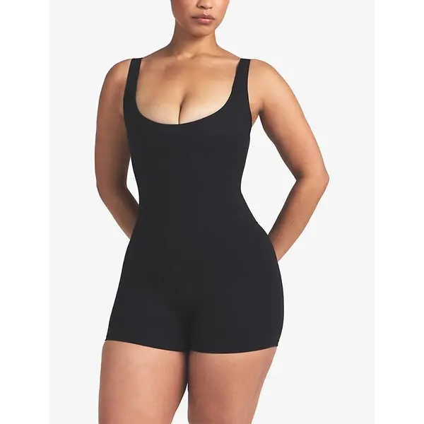 NIKESKIMS Matte 2-inch Corset Studio Bodysuit